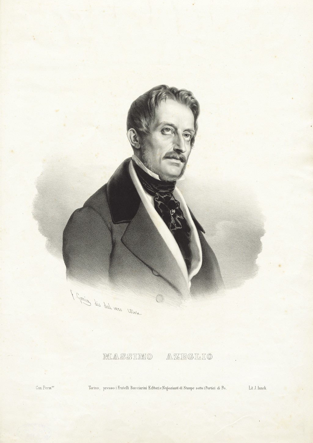 Massimo d'Azeglio (Torino 24 ottobre 1798 - 15 gennaio 1866) - MuseoTorino