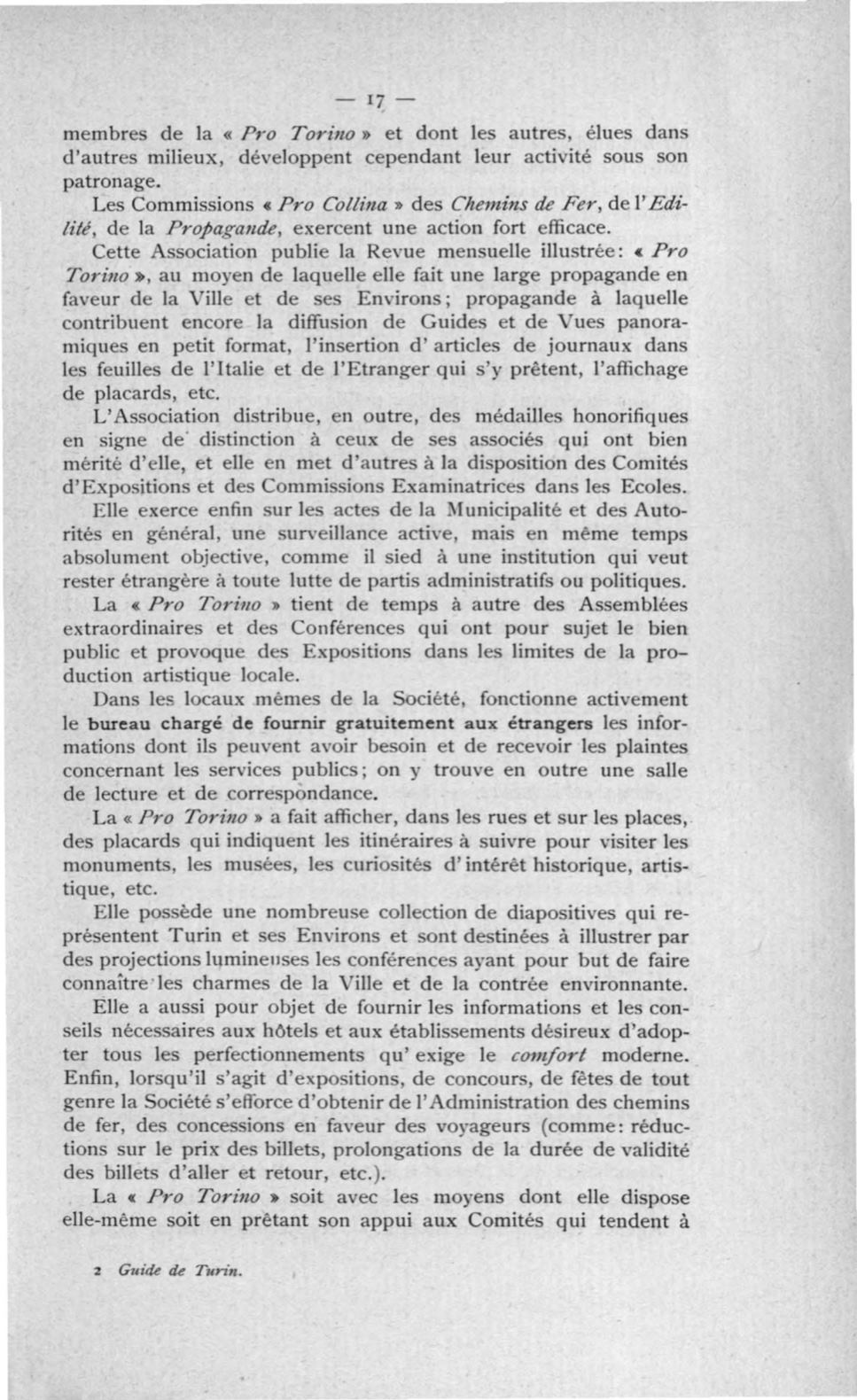 Turin et ses environs: guide illustré, publié par l'association "Pro ...