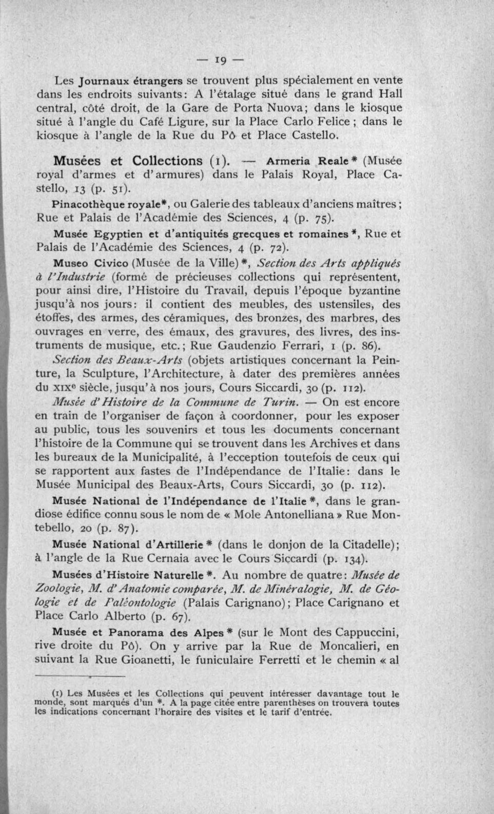 Turin et ses environs: guide illustré, publié par l'association "Pro ...